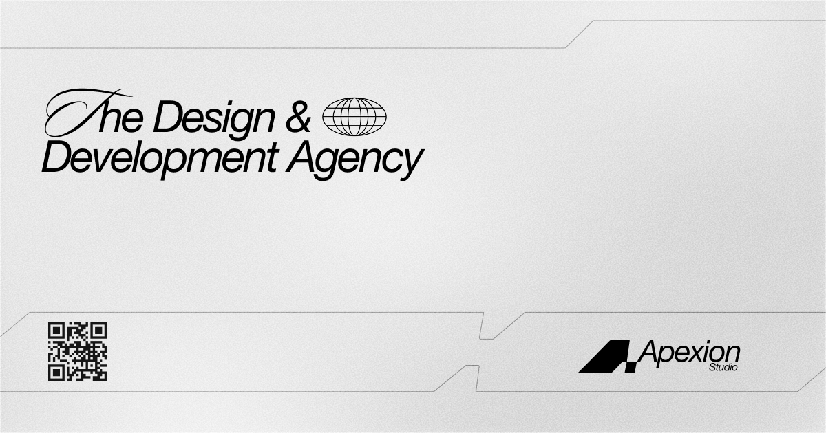 Apexion Studio | Web Design Agency, UI/UX, Motion Design, Branding ...